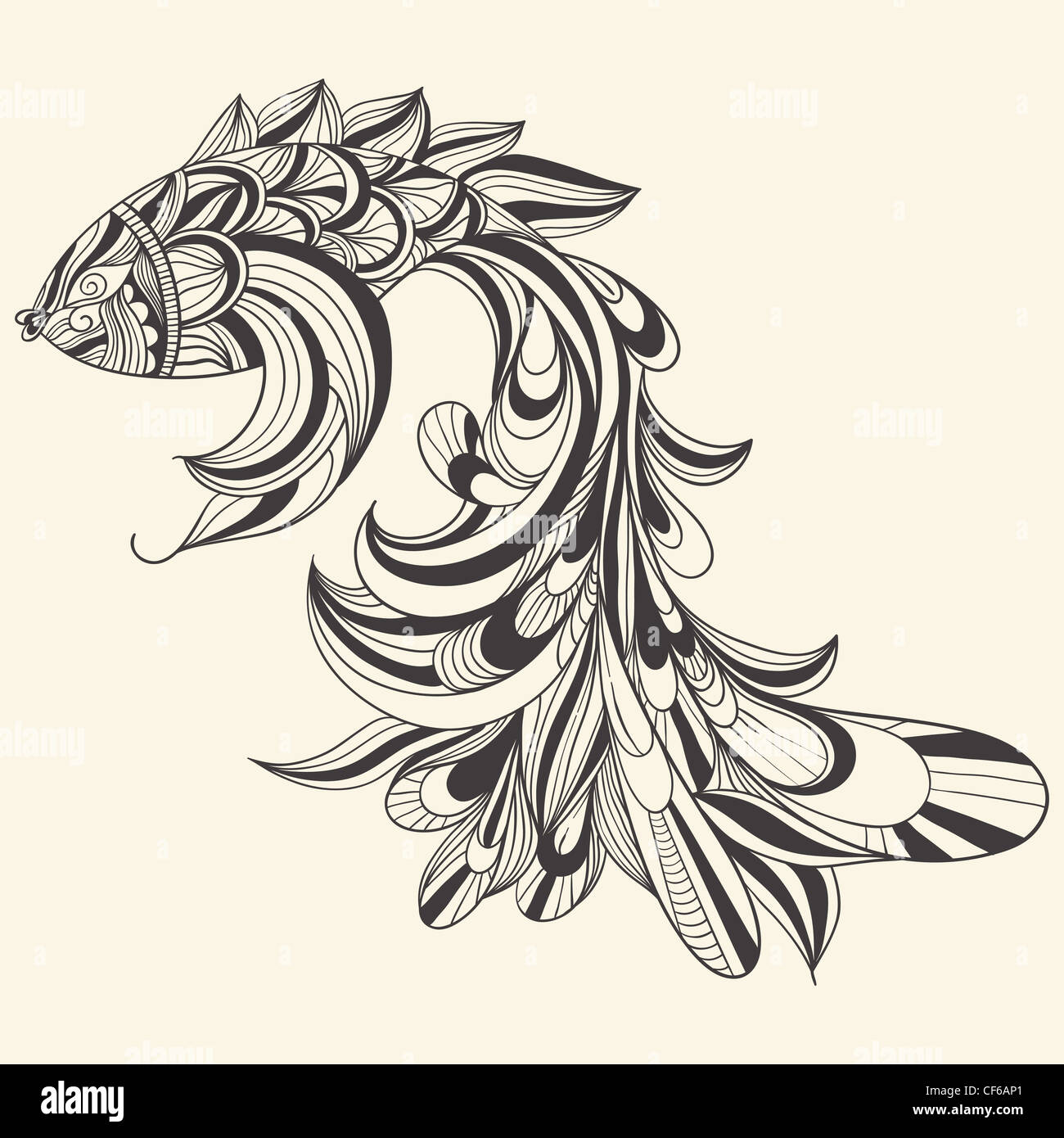 concept monochrome fish Stock Photo - Alamy