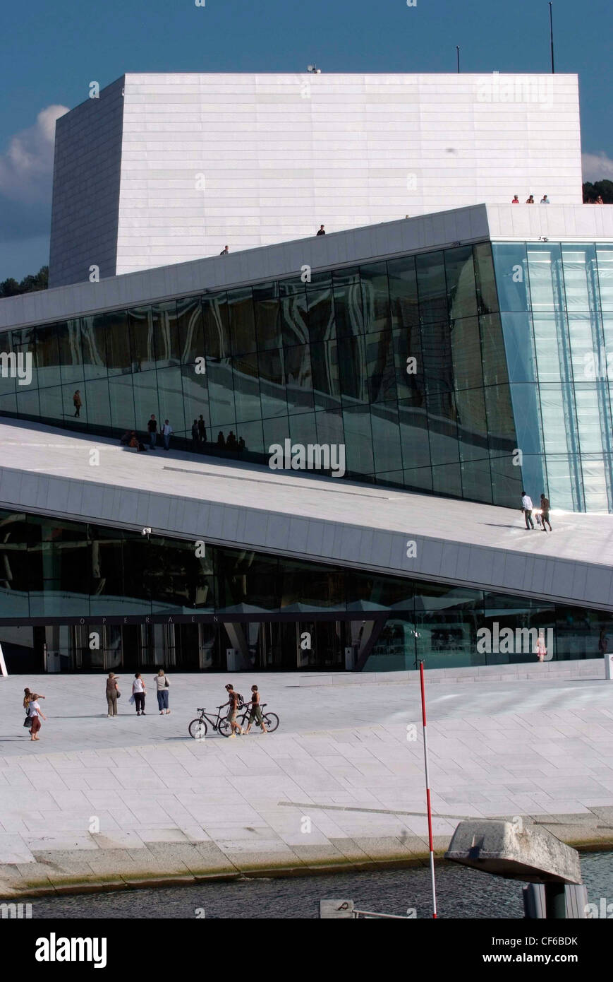 Oslo The Oslo Opera House (Operahuset) home of The Norwegian National ...