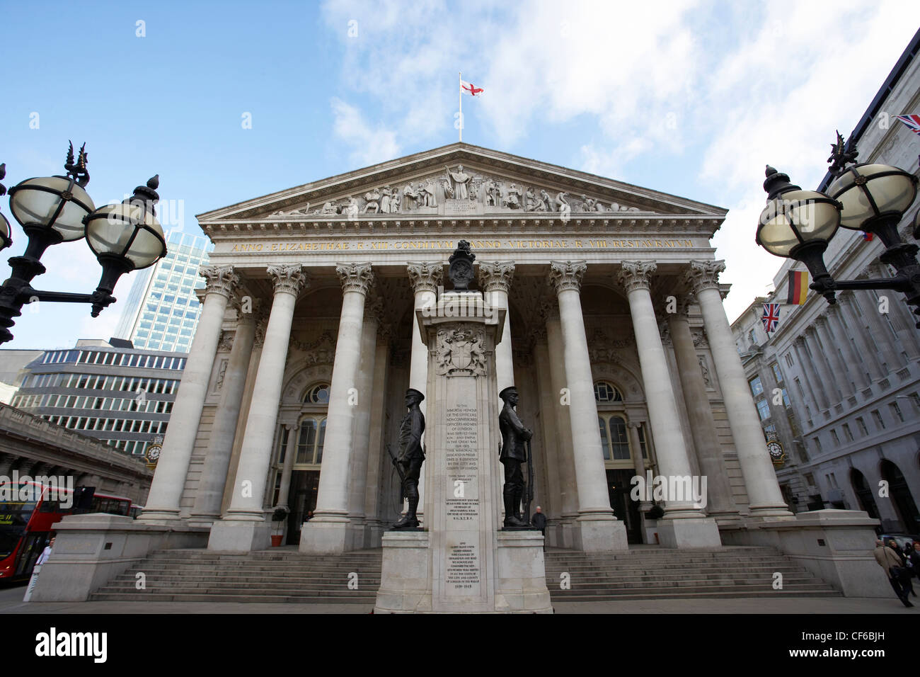 Royal exchange detail hi-res stock photography and images - Alamy
