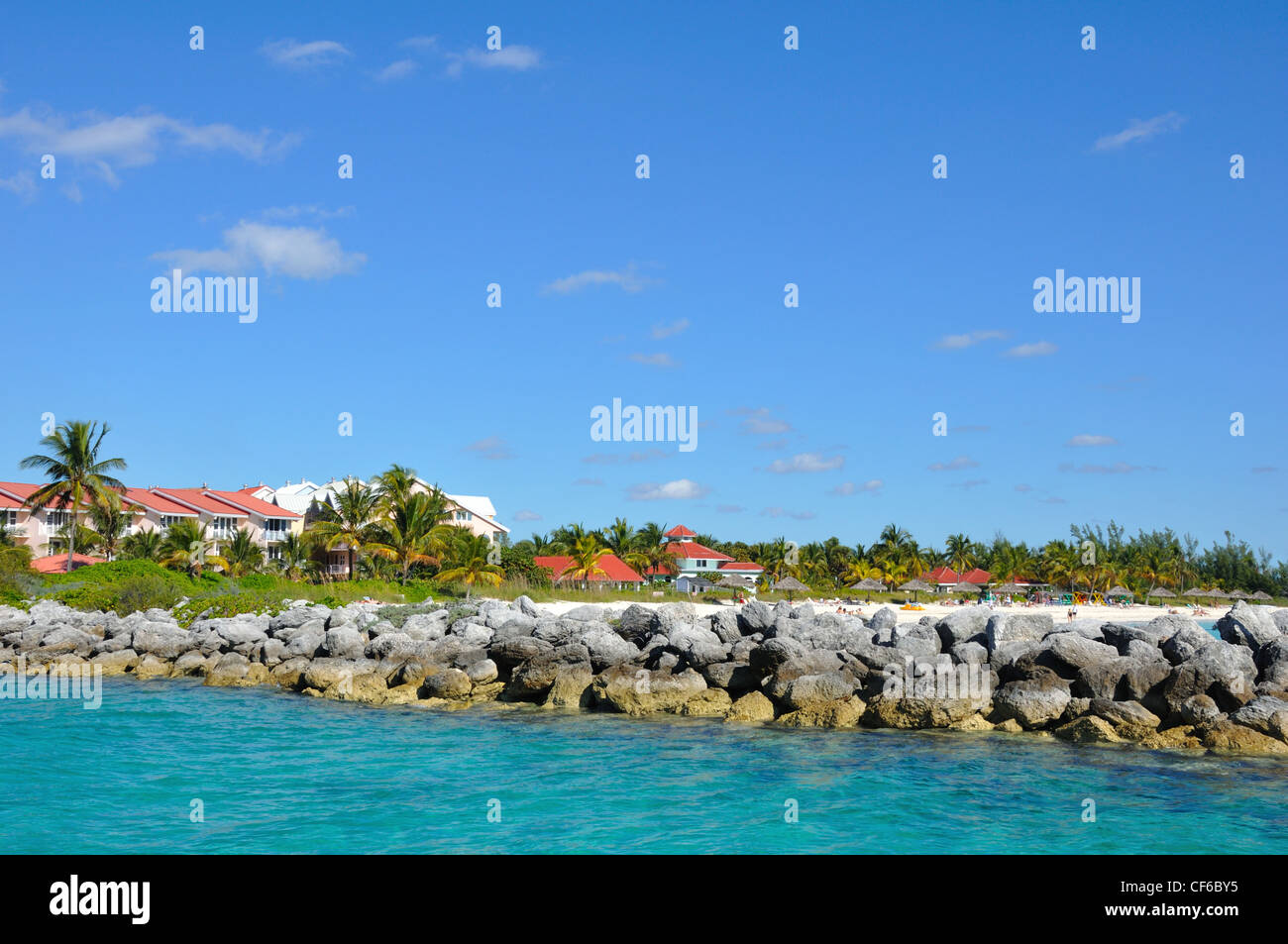 Bell Channel Club & Marina condos, Lucaya beach, Bahamas Stock Photo ...