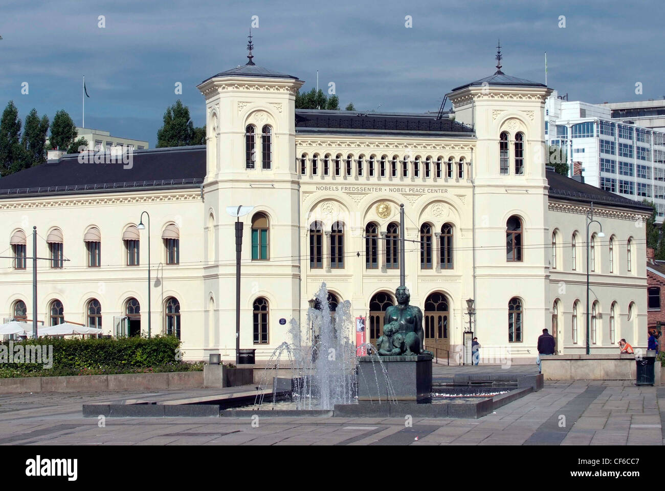 Norway Oslo The Nobel Prize Centre, a former railway station. The prize ...