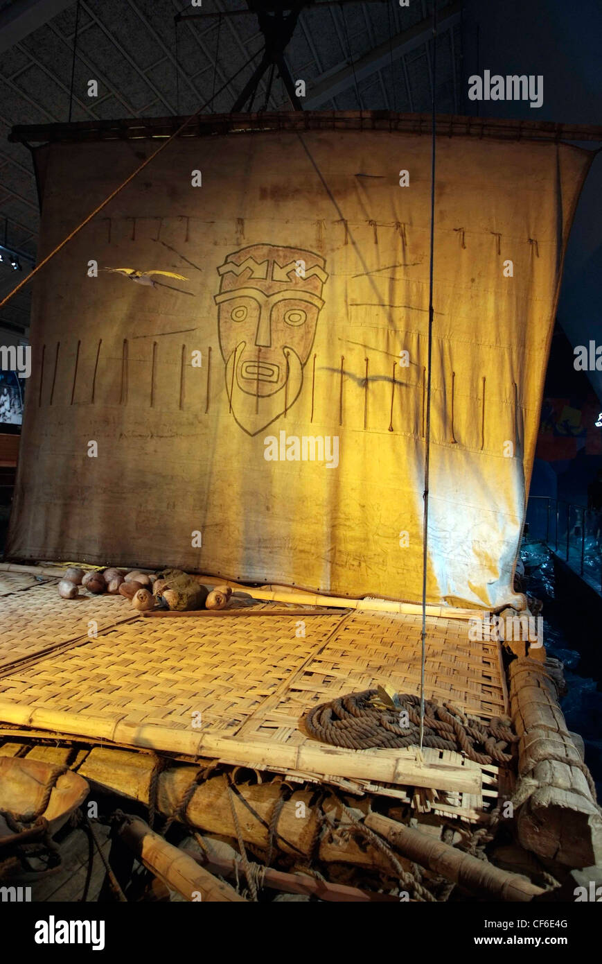 NORWAY Oslo The Kon-Tiki Museum, Bygdøy houses vessels and maps from ...