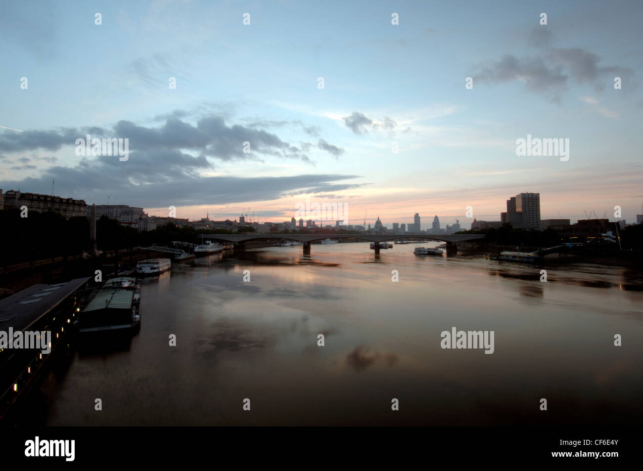 City of London and Waterloo Bridge. The current bridge was completed in ...