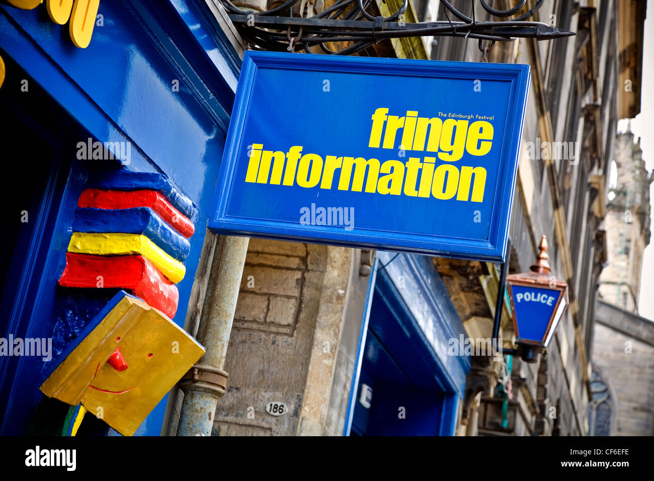 Fringe Box Office sign Stock Photo - Alamy