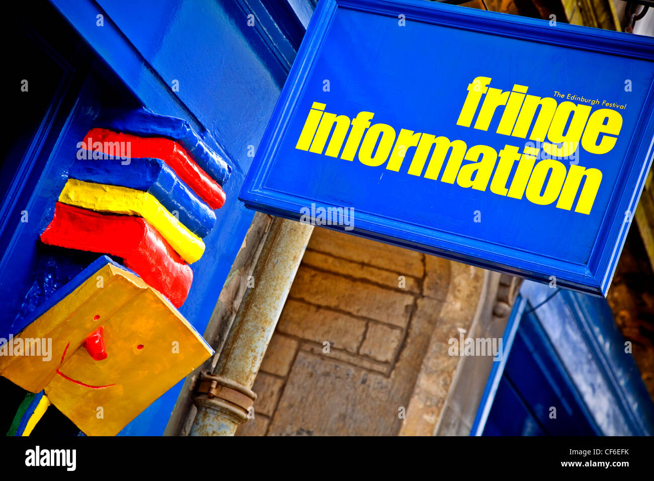 Fringe Box Office sign Stock Photo - Alamy
