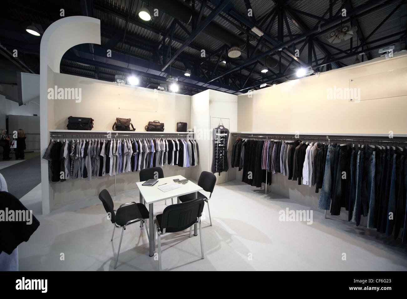 MOSCOW FEBRUARY 26:Exhibition hall on CPM Collection Premiere in ...