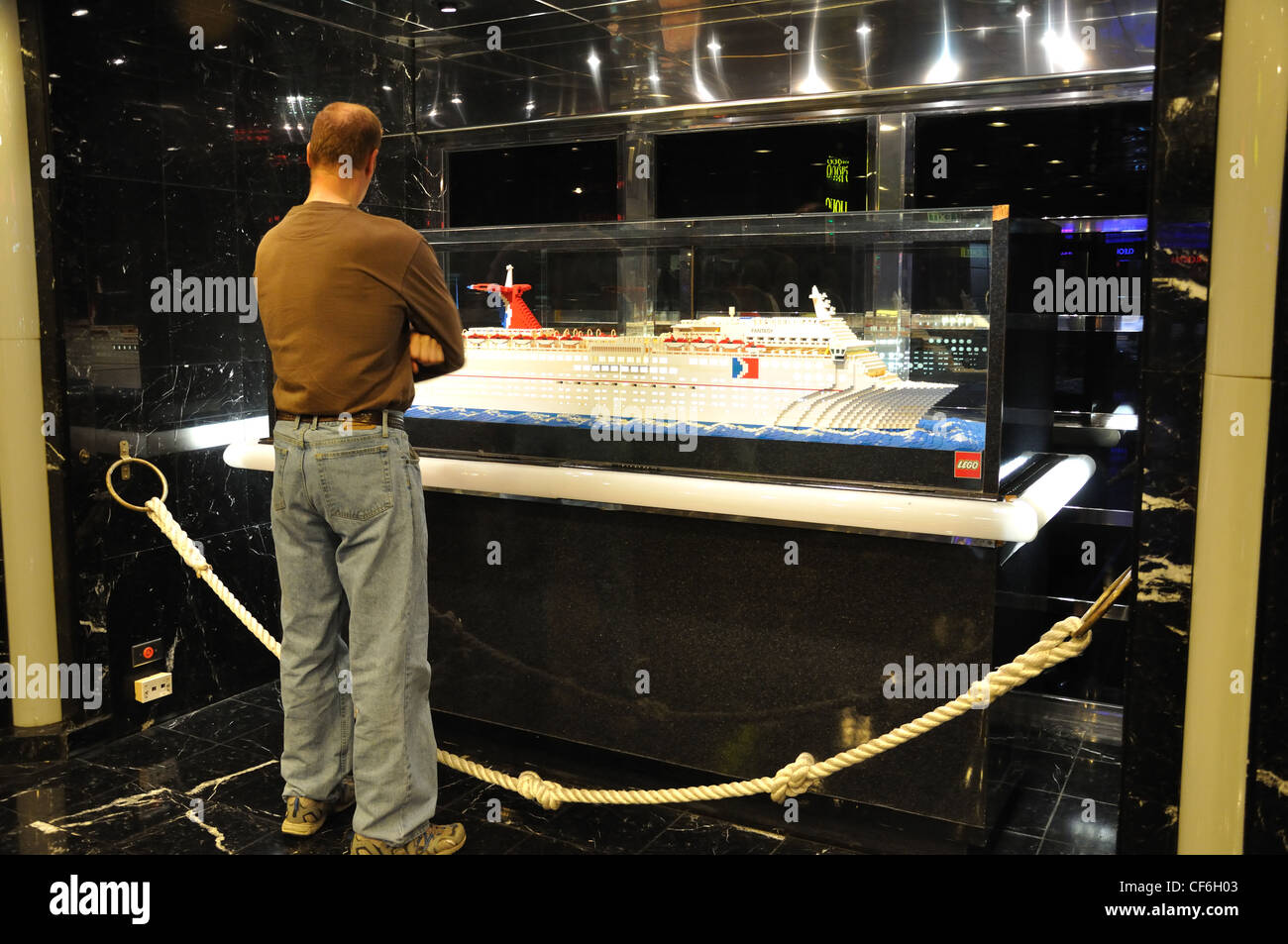 Cruise ship interior Stock Photo - Alamy