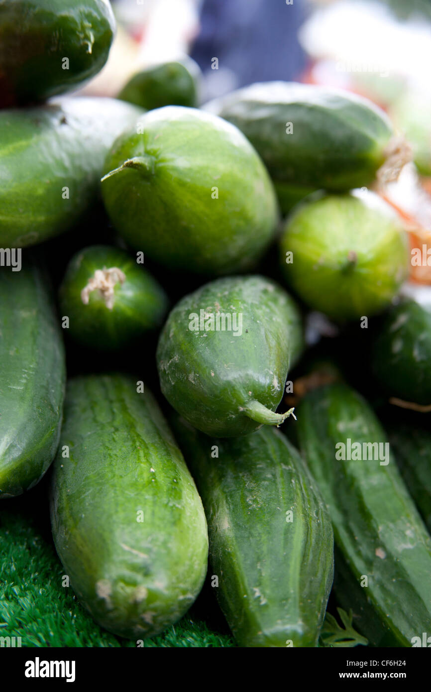 Group of cucumbers hi-res stock photography and images - Alamy