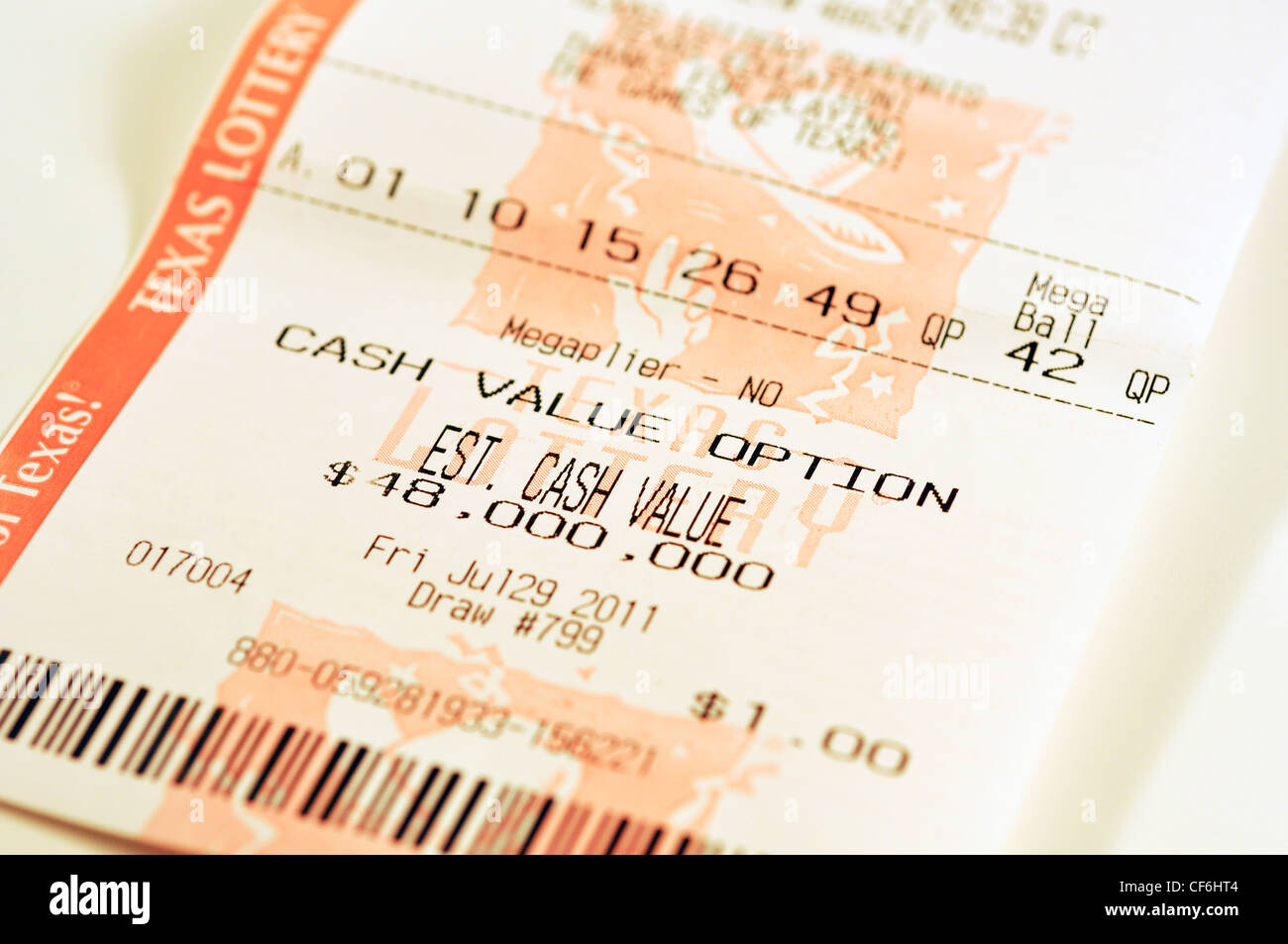 Megamillion gambling tickets hi-res stock photography and images - Alamy