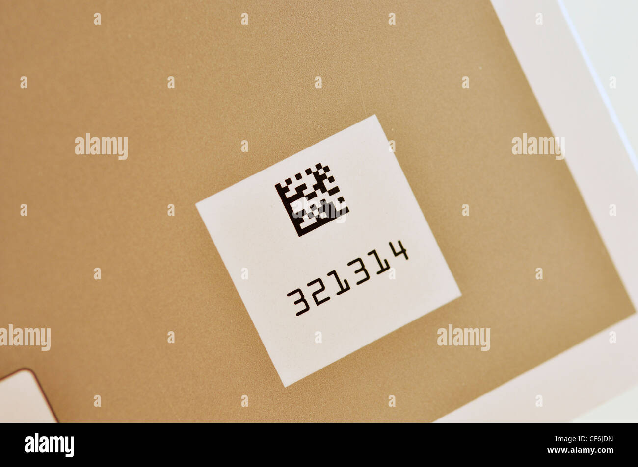 QR Quick Response code Stock Photo - Alamy
