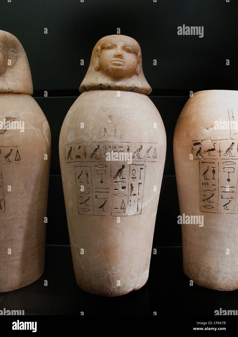 Canopic jars hi-res stock photography and images - Alamy