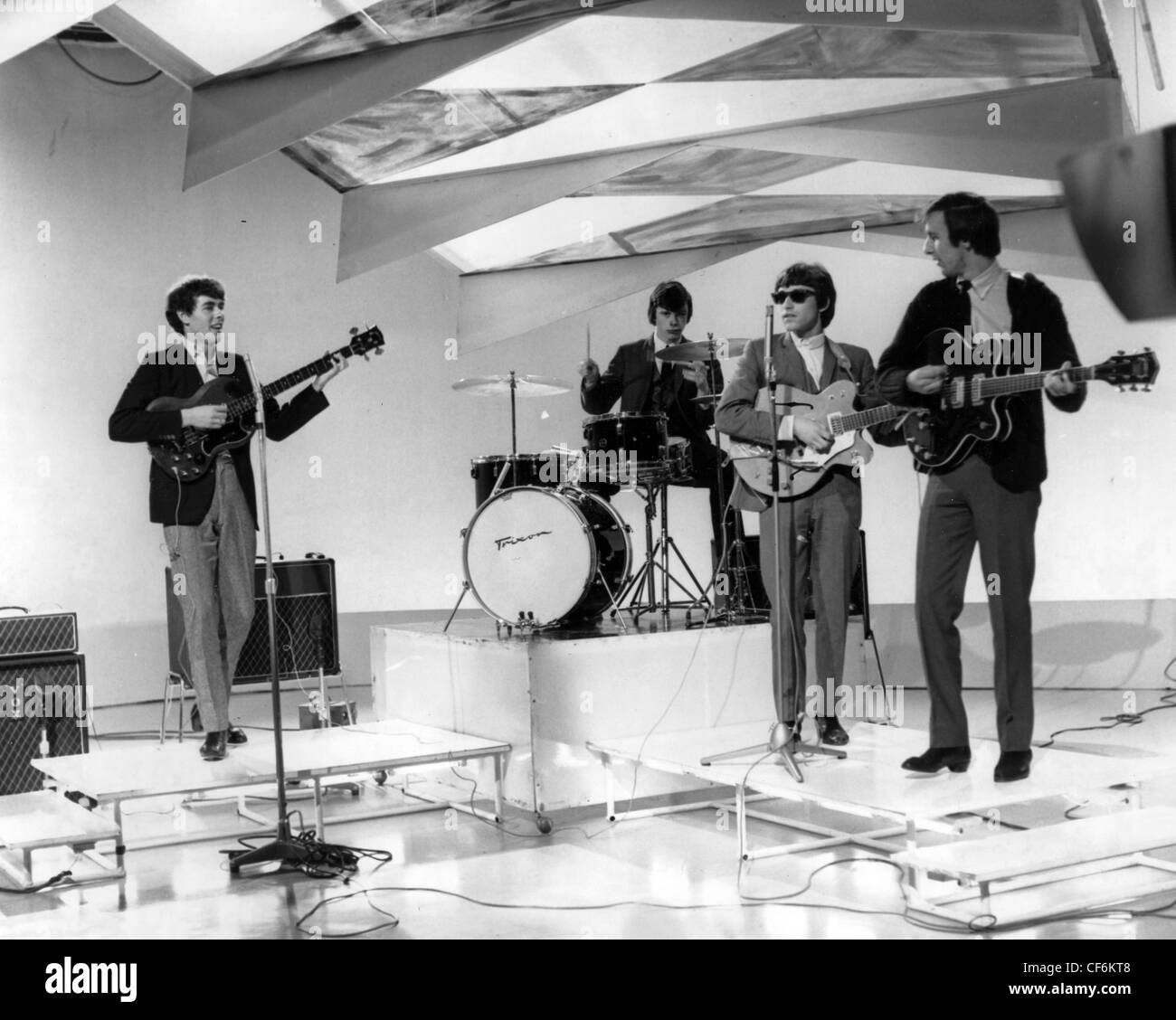 THE ROULETTES UK pop group in June 1964 Stock Photo - Alamy