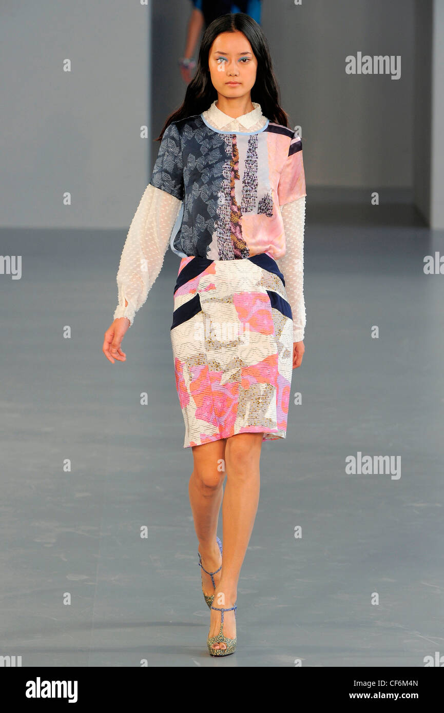 Michael van der Ham London Ready to WearSpringSummer 2012 Stock Photo ...