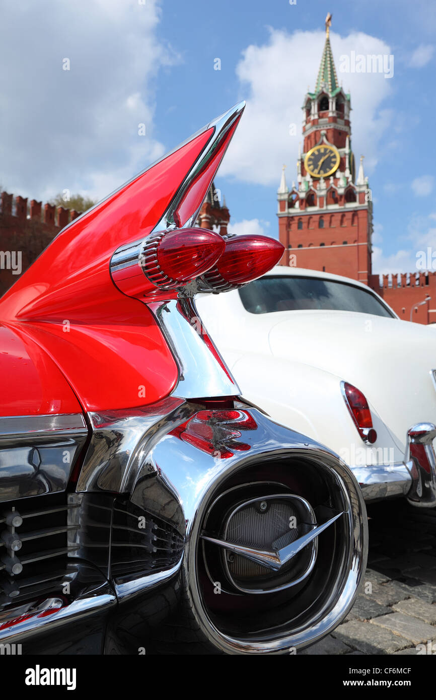 Rocket car in red hi-res stock photography and images - Alamy