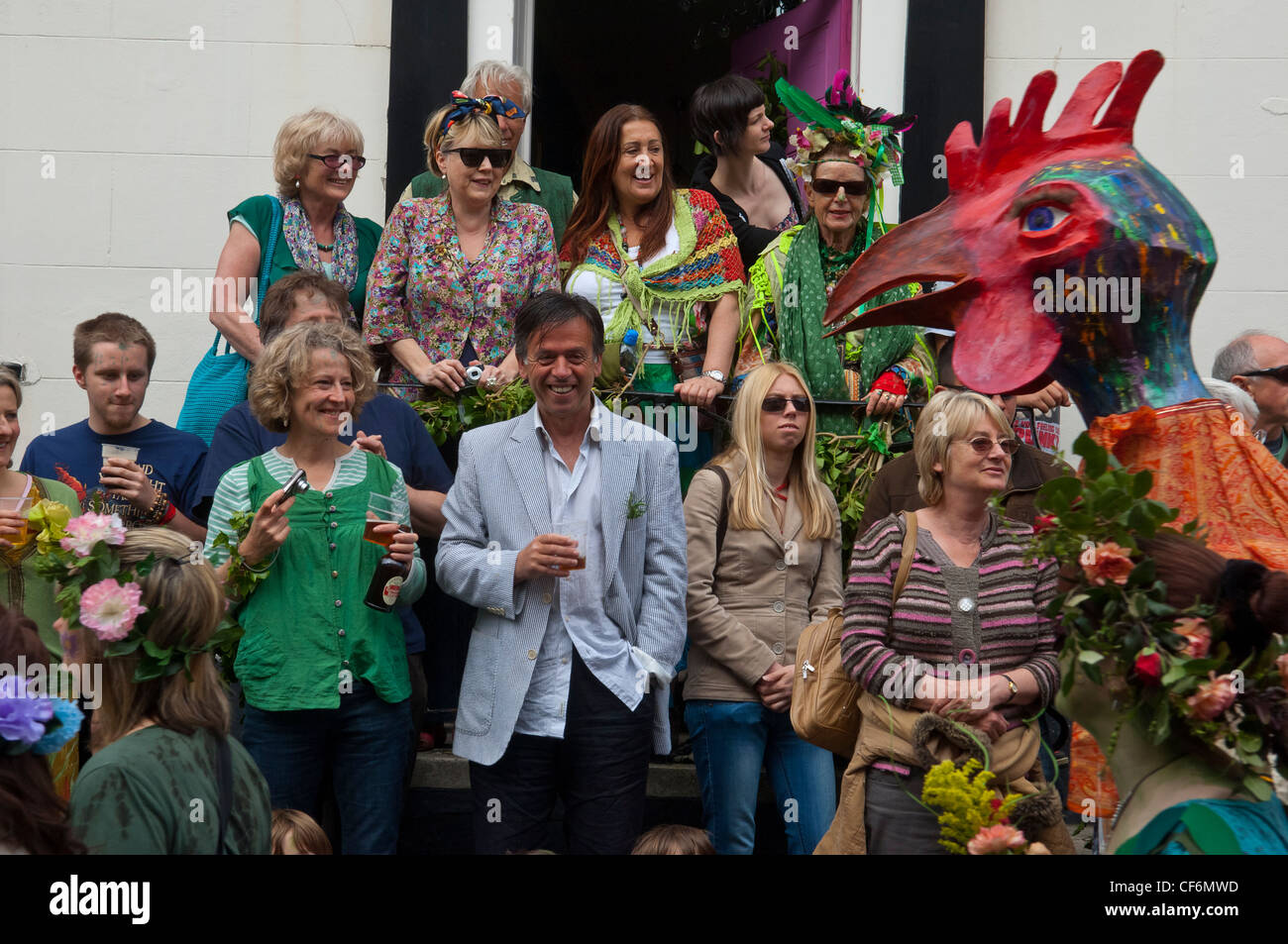 Green & Black's founders Craig Sams & Josephine Fairley with PR guru ...