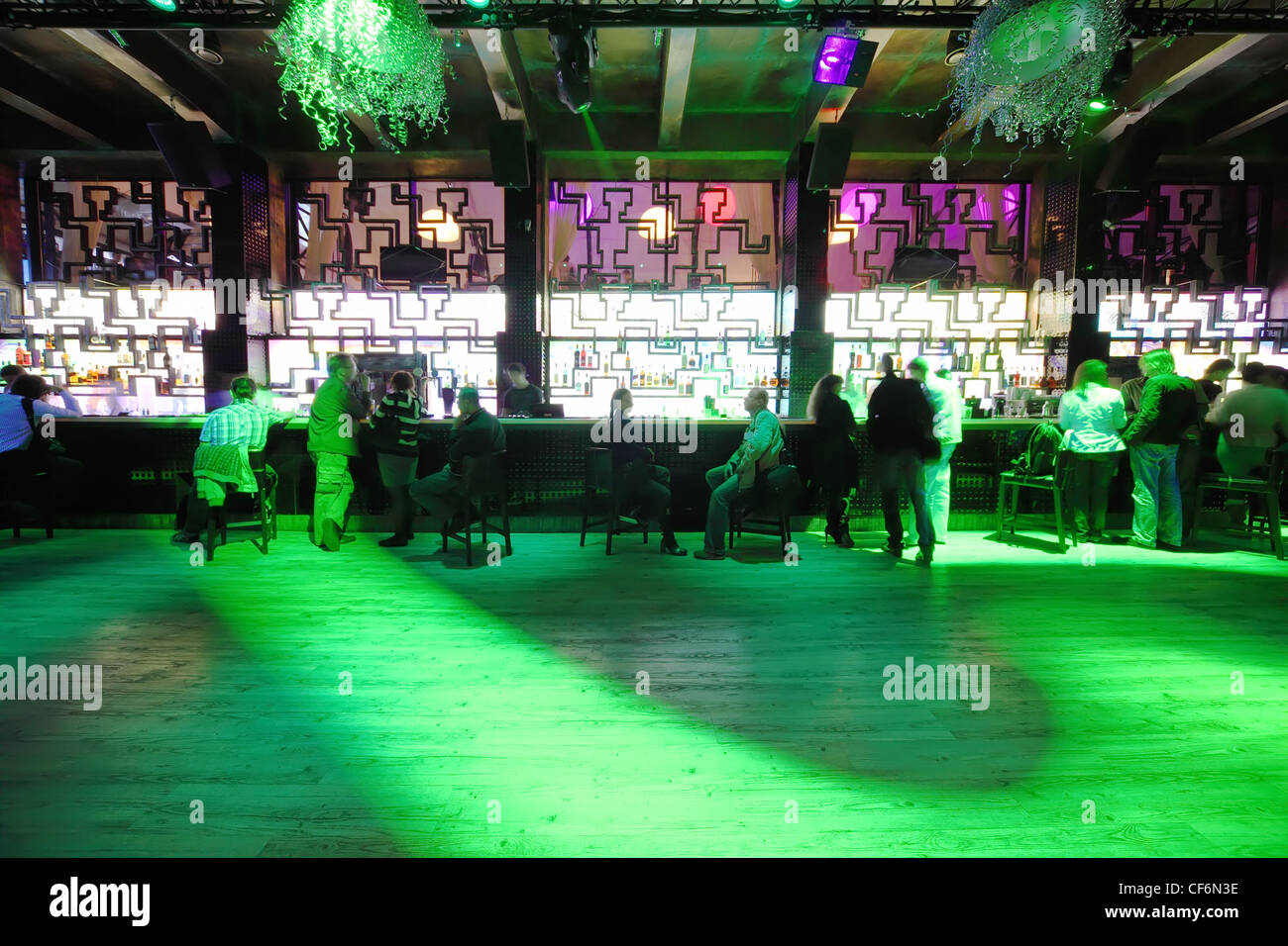 Club And Dance Floor And Empty High Resolution Stock Photography and ...