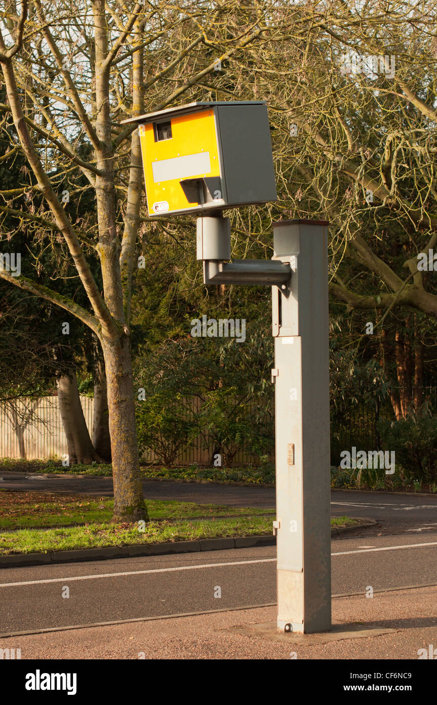 Front gatso speed camera hi-res stock photography and images - Alamy