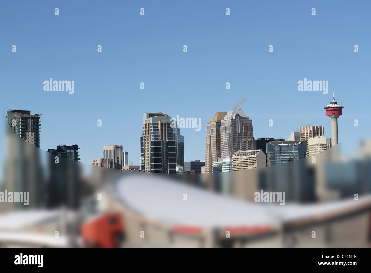 Calgary saddledome skyline hi-res stock photography and images - Alamy