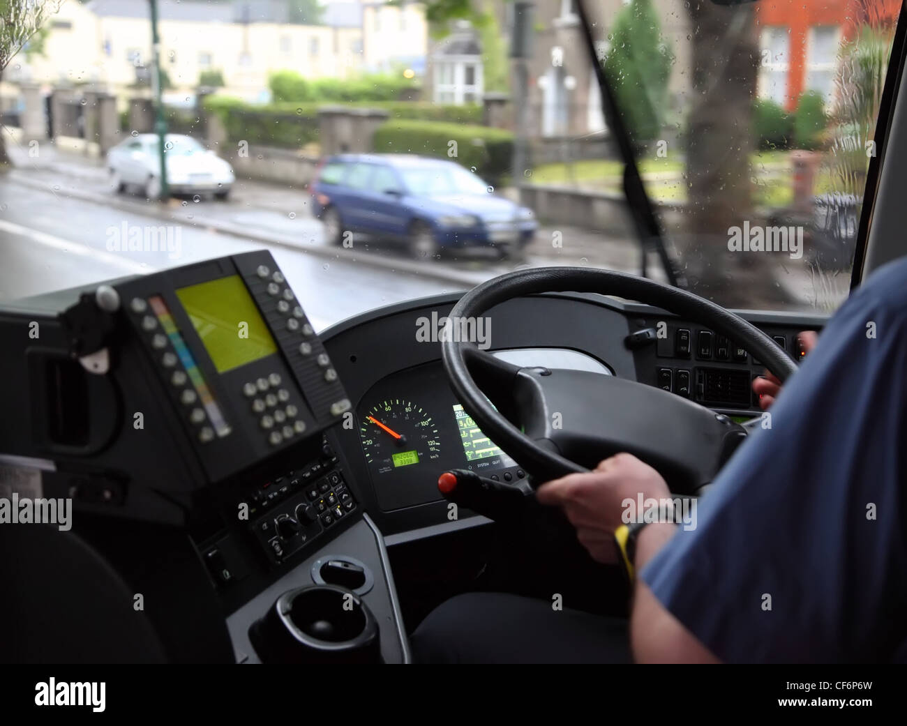Bus cockpit hi-res stock photography and images - Alamy