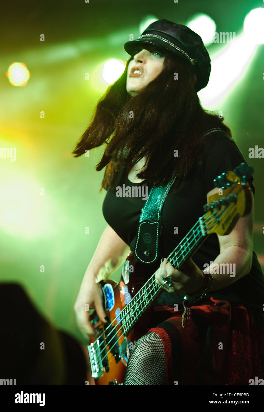 Eagles of death metal in concert hi-res stock photography and images ...