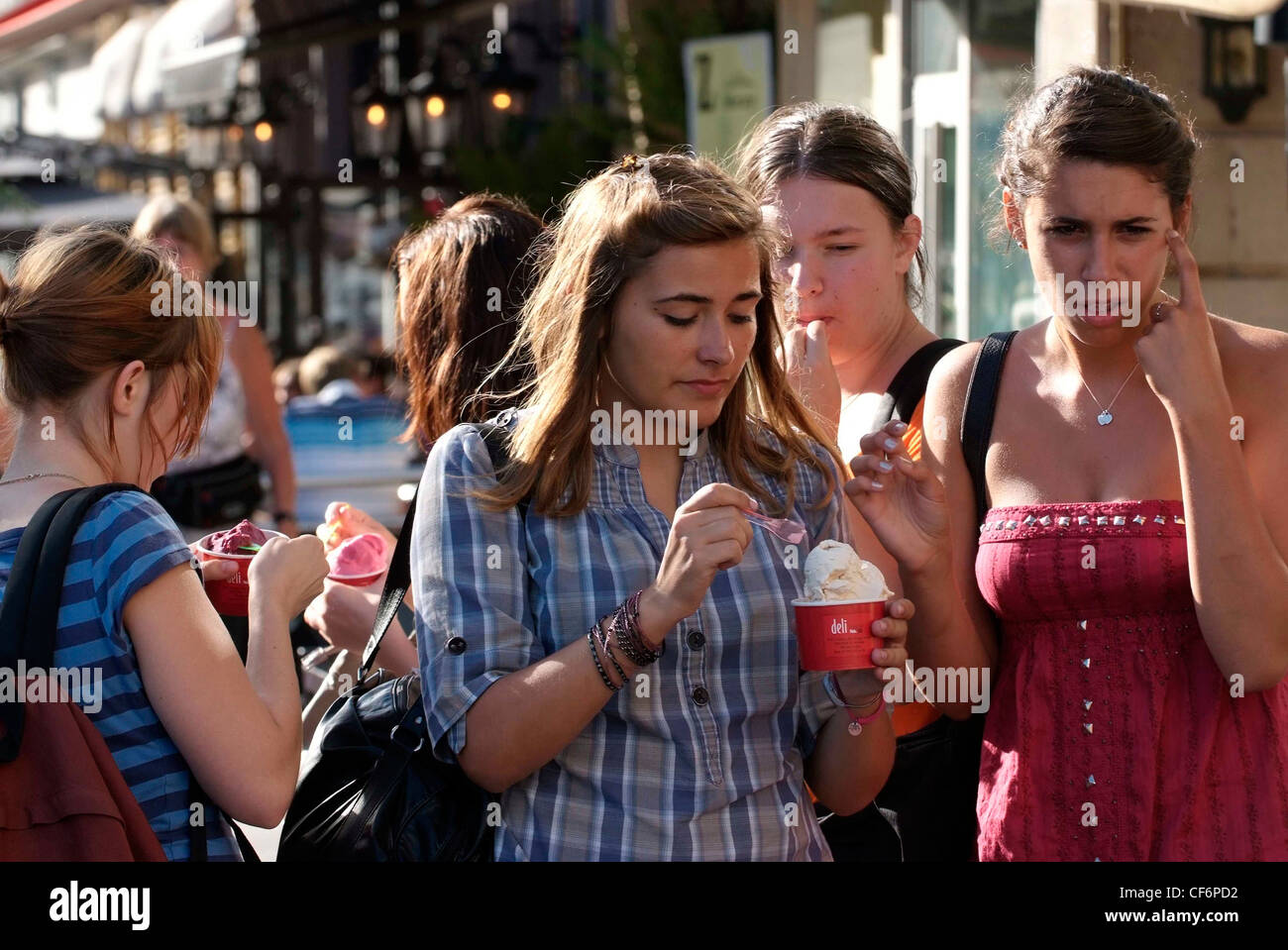 NORWAY Oslo Food and Drink Ice Cream Stock Photo - Alamy