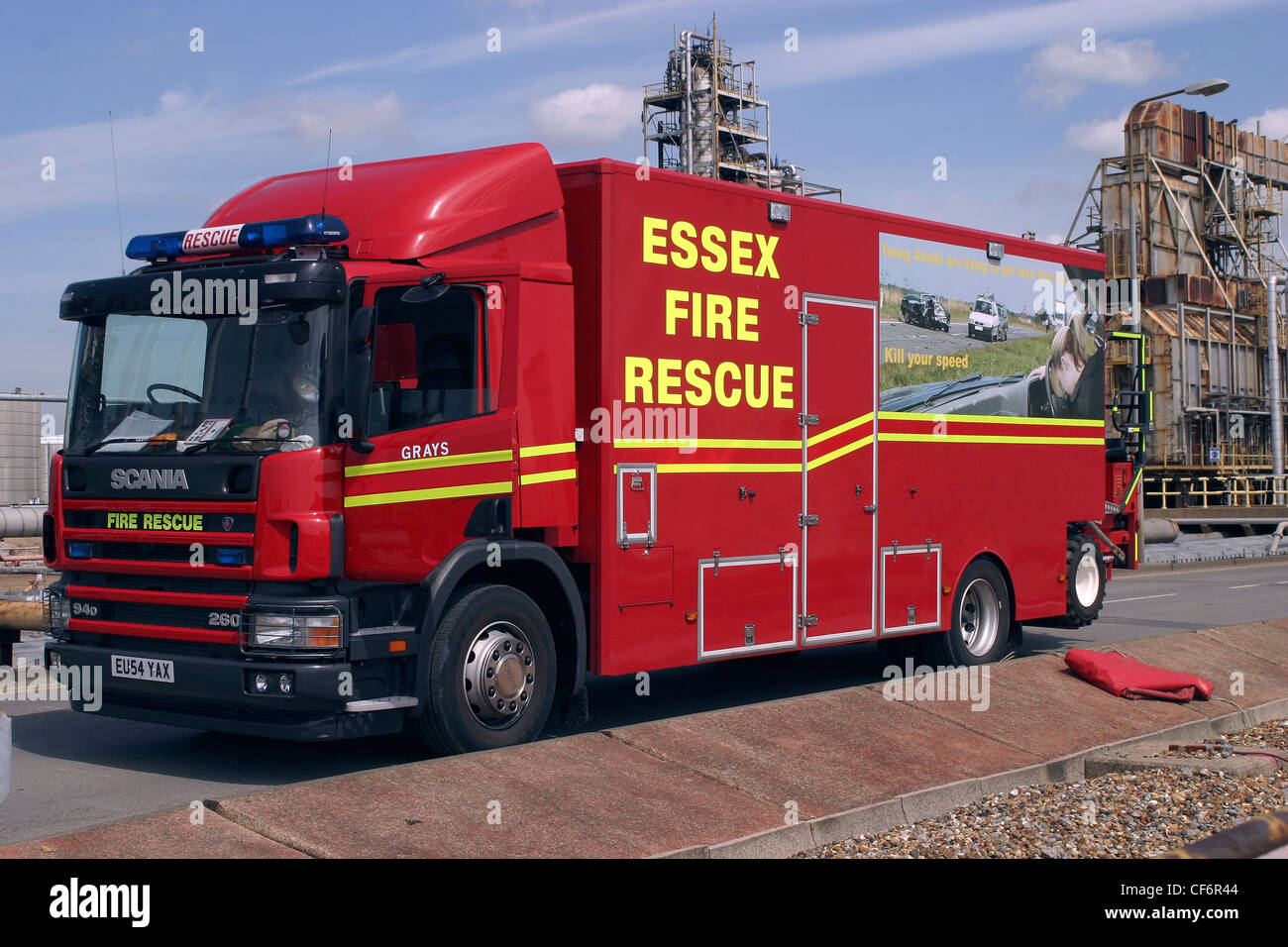 Scania, Heavy Rescue Tender Essex County Fire and Rescue Service Stock ...