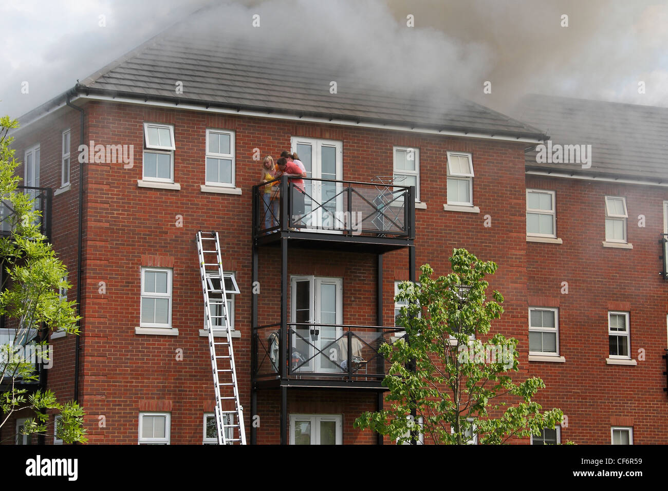 Rescue residents trapped hi-res stock photography and images - Alamy