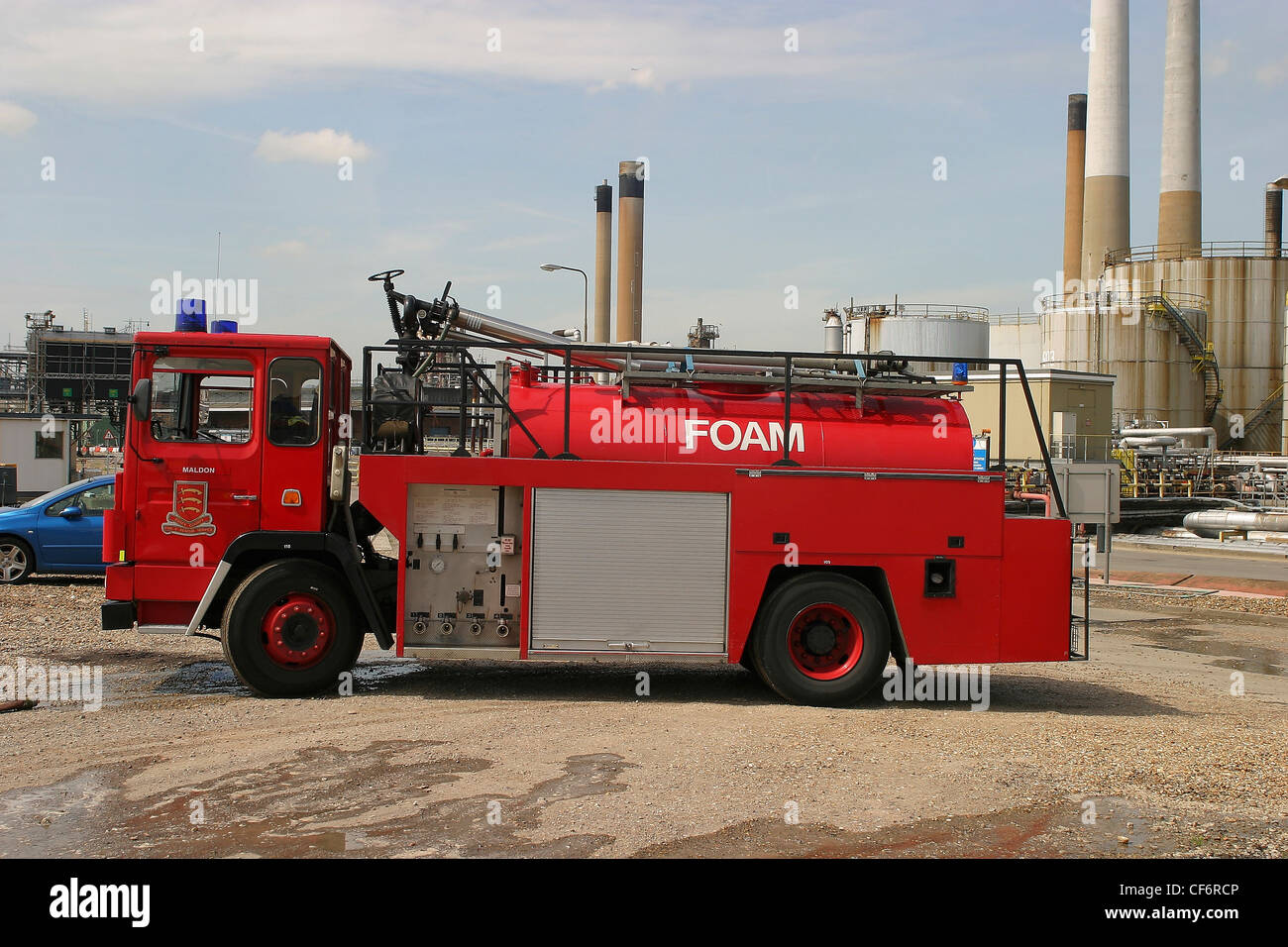 Essex County Fire and Rescue Service Dennis Foam Tender Stock Photo - Alamy