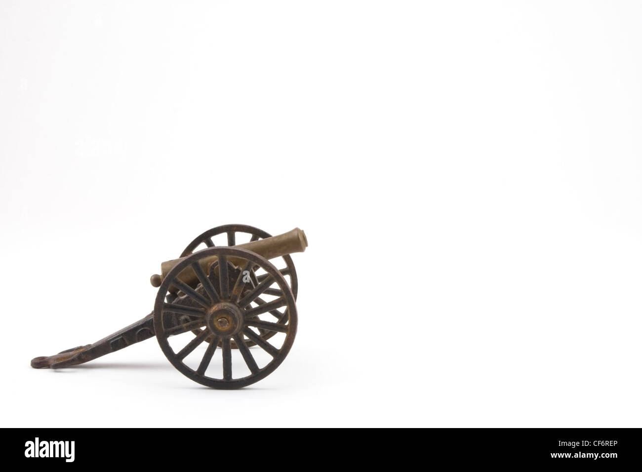 Cannon isolated on white background Stock Photo - Alamy