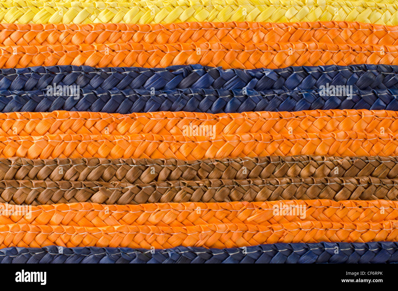Colorful wicker stripes pattern background Stock Photo - Alamy