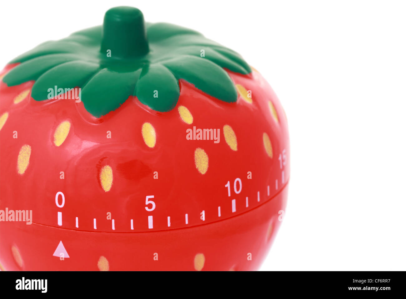 Original kitchen clock in form strawberry Stock Photo - Alamy