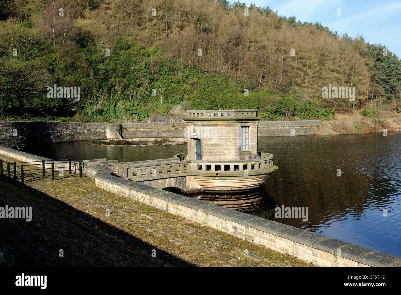 Ladybower Reservoir Derbyshire Drought High Resolution Stock ...