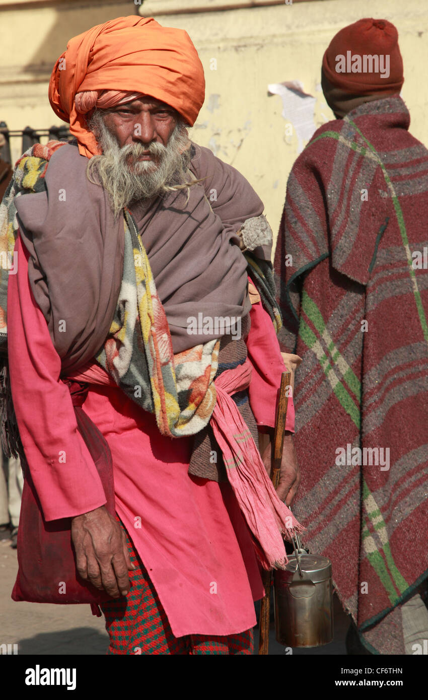 India, Delhi, Old Delhi, old man, portrait Stock Photo - Alamy