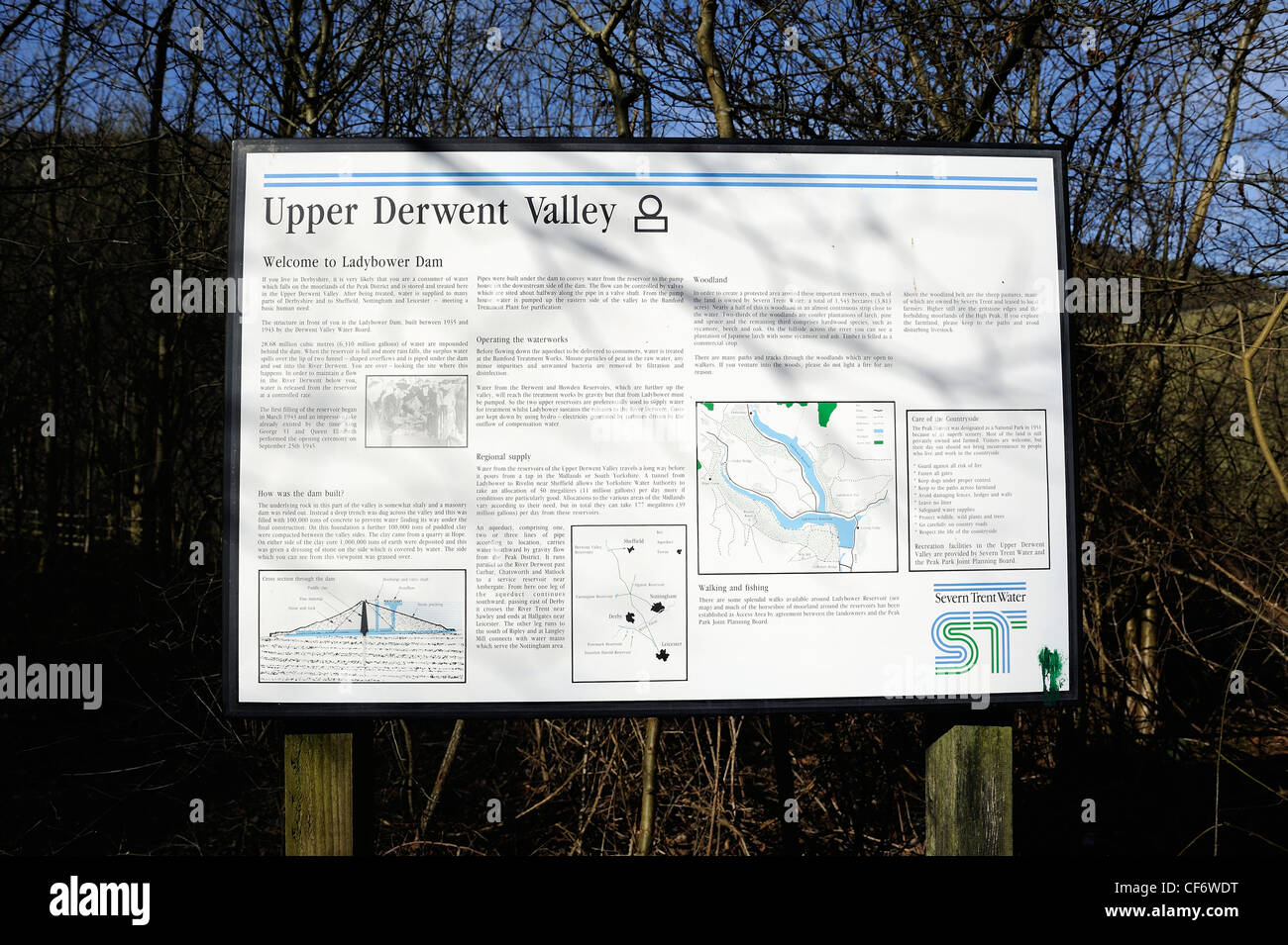 Severn trent water sign hi-res stock photography and images - Alamy