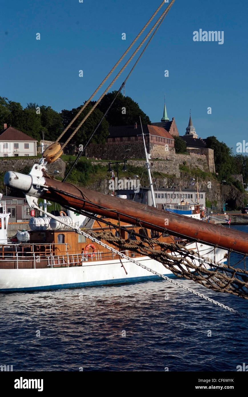 NORWAY Oslo Akershus Fortress (Akershus Festning) or Akershus Castle ...