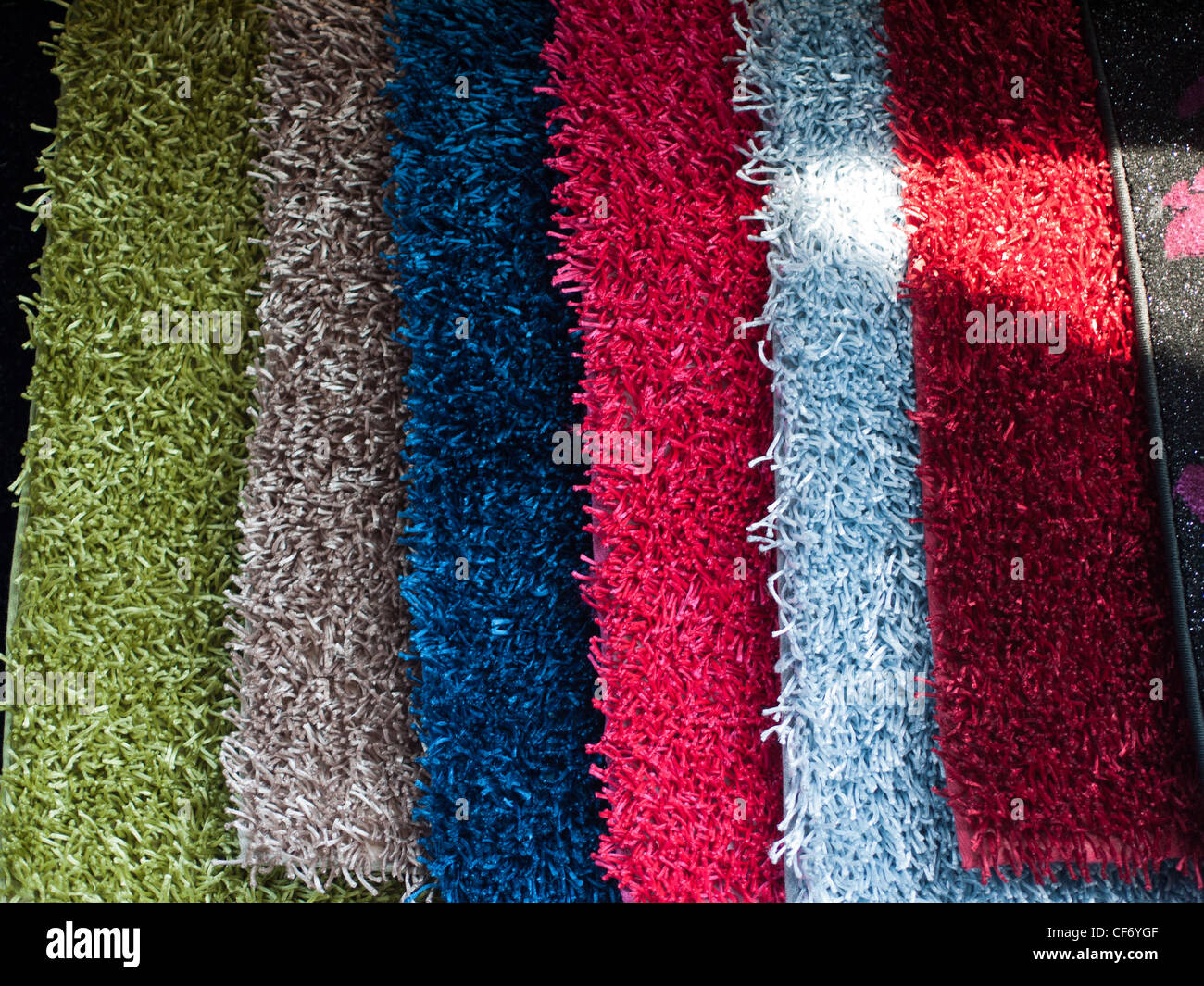 Rugs for sale at market Stock Photo - Alamy