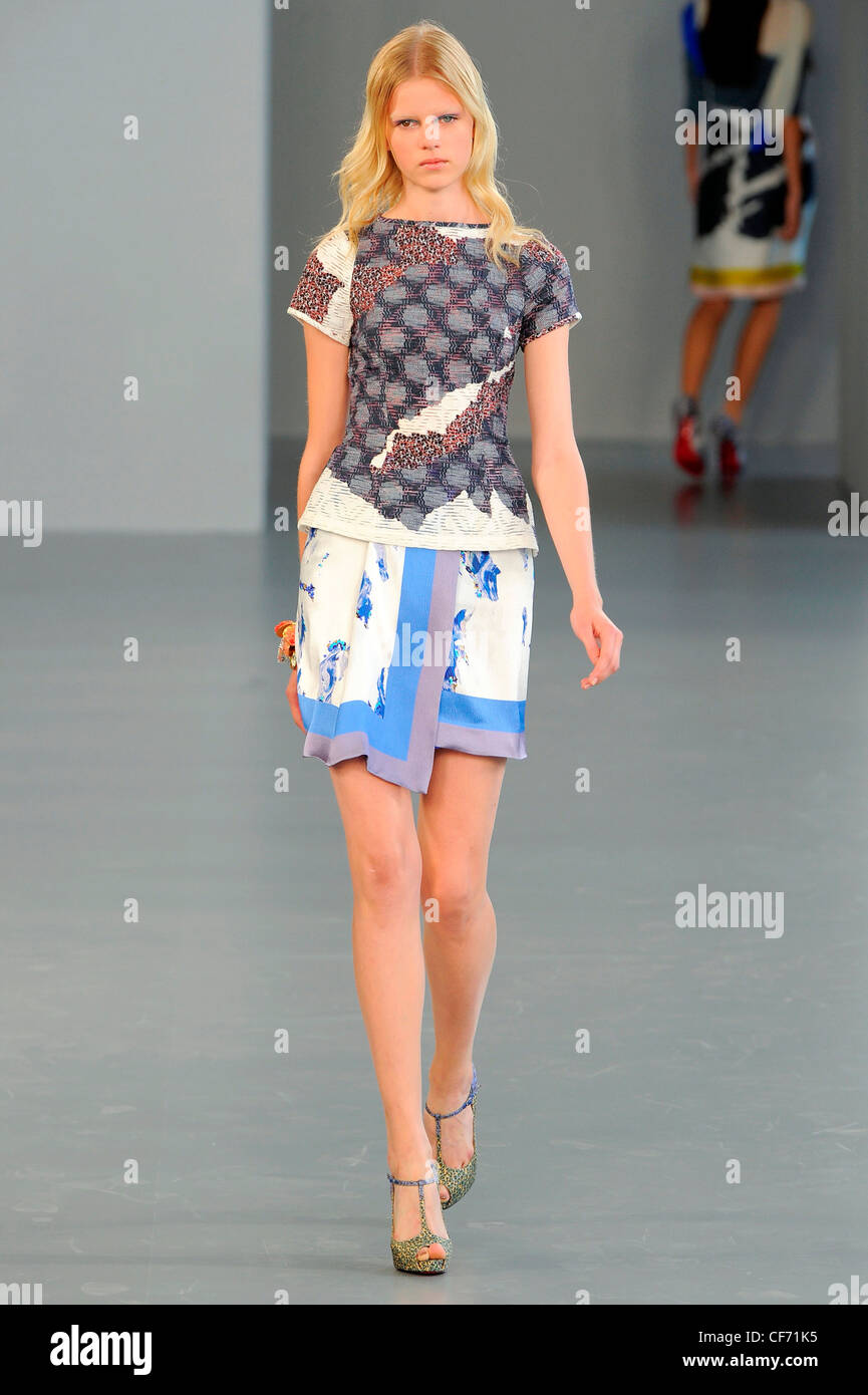 Michael van der Ham London Ready to WearSpringSummer 2012 Stock Photo ...