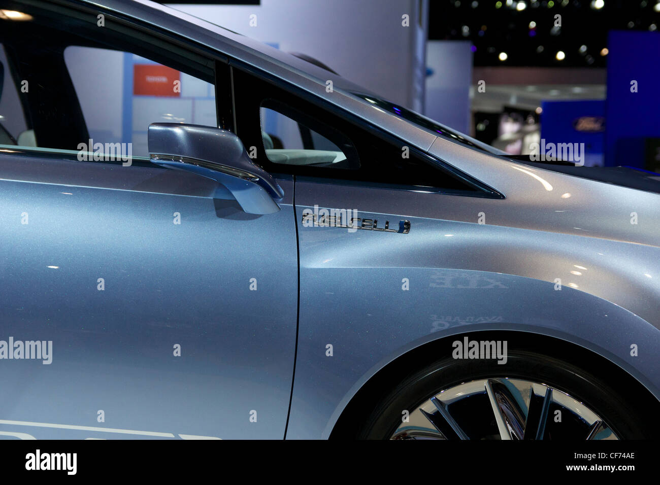 Toyota FCV-R fuel cell powered concept car. 2012 Chicago Auto Show ...