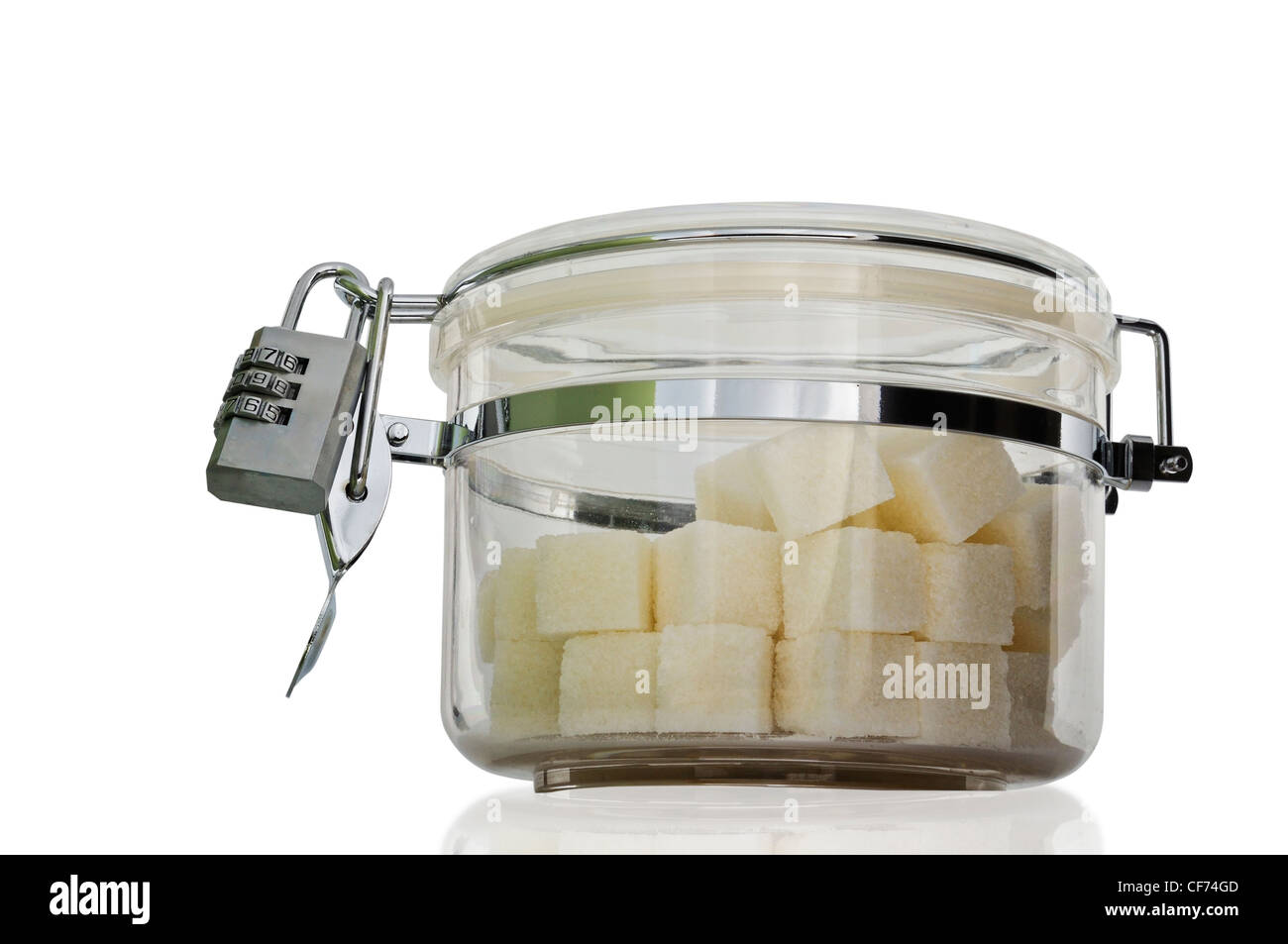 Lock Up Your Sugar Stock Photo - Alamy