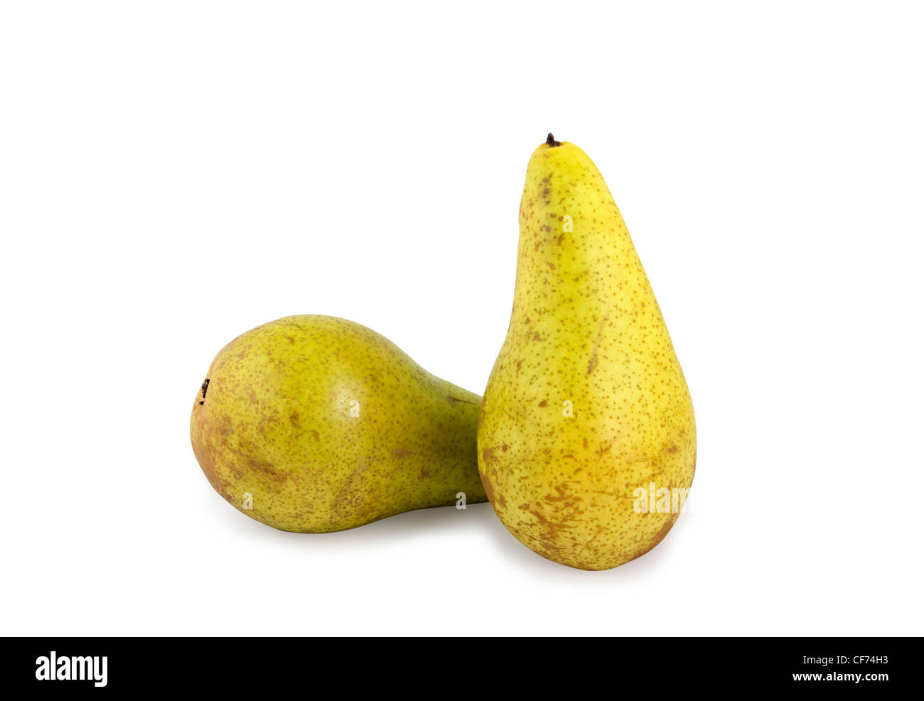 Two Isolated Pears Stock Photo - Alamy