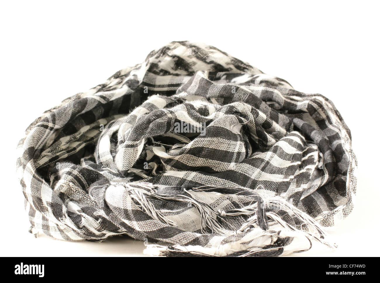 monochrome scarf in Arabic style Stock Photo - Alamy