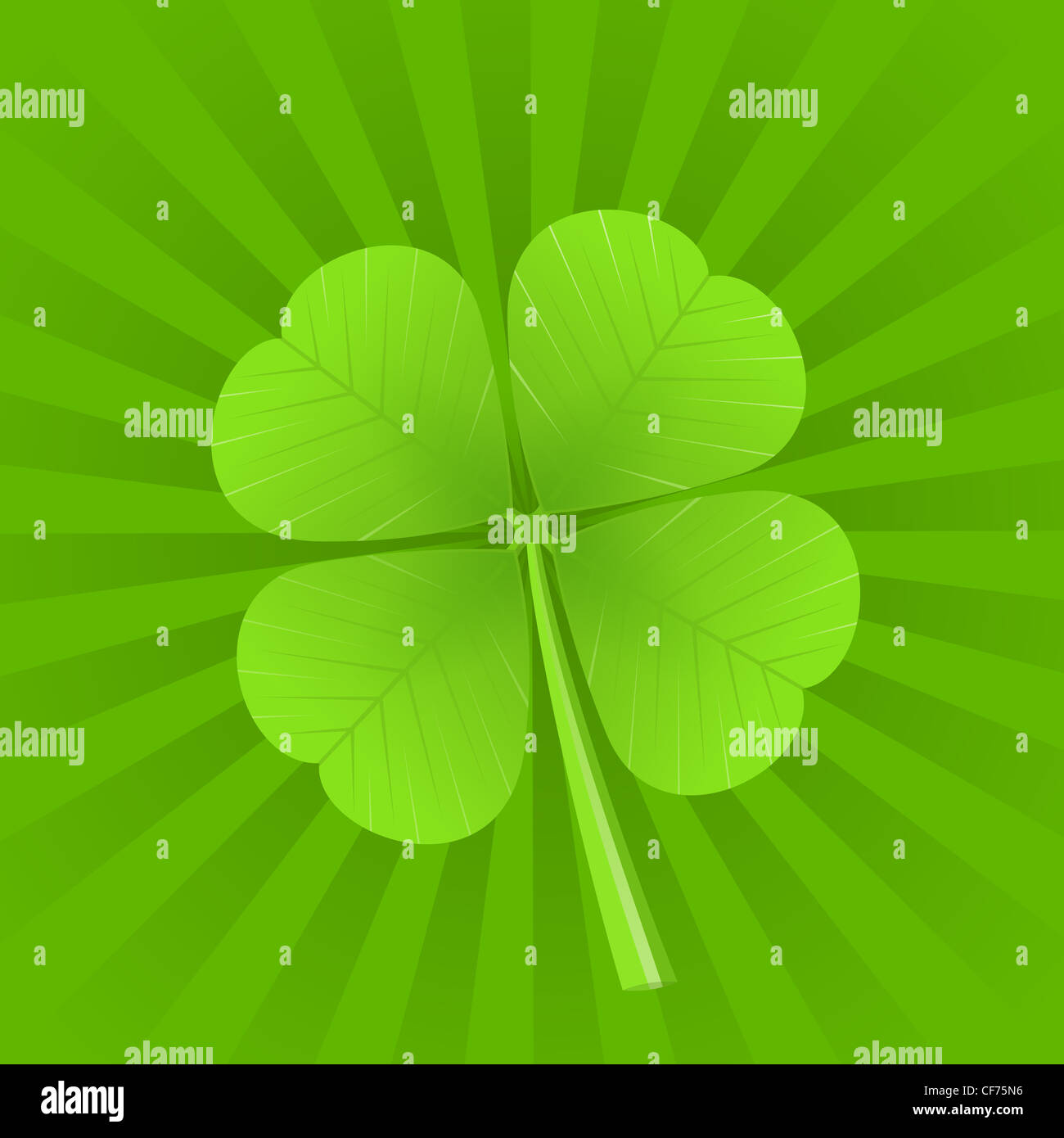 Four leaf clover illustration hi-res stock photography and images - Alamy