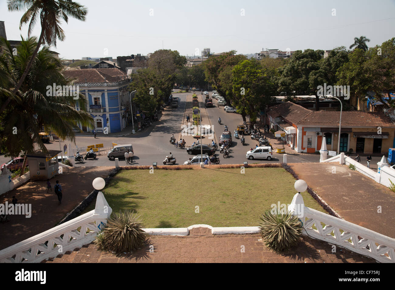 View from Church of our Lady of the immaculate Conception Panaji Stock ...