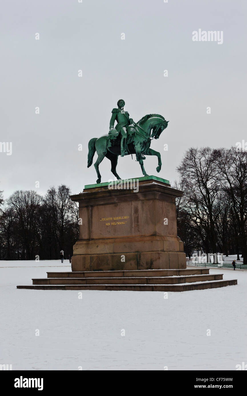 Statue of king karl johan hi-res stock photography and images - Alamy
