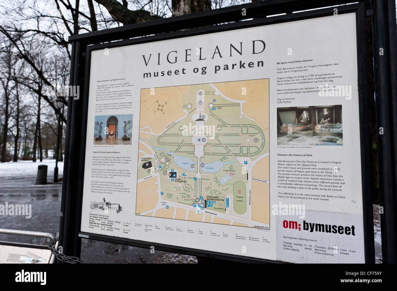 Vigeland Sculpture Park Stock Photo - Alamy