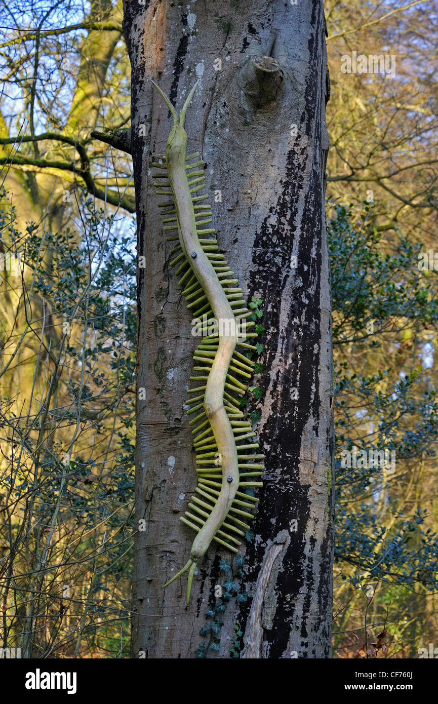 C is for Centipede. Alphabet Sculpture Trail, Serpentine Woods ...