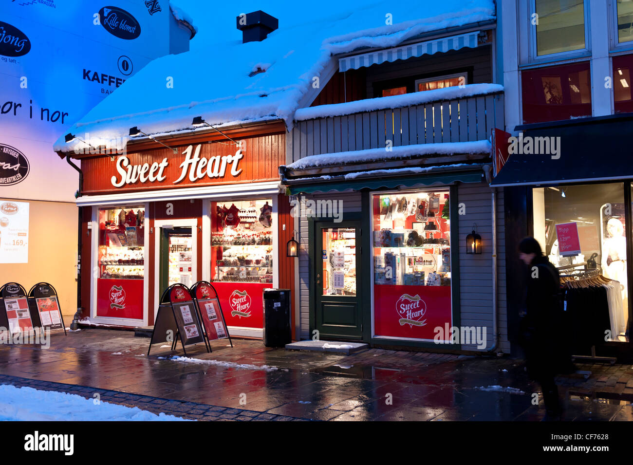 Tromso shopping hi-res stock photography and images - Alamy