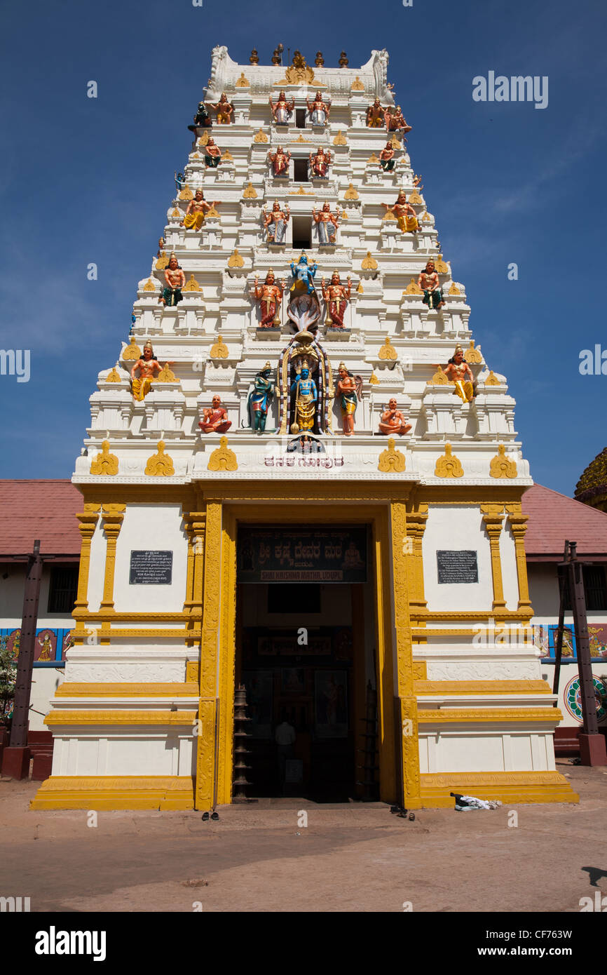 Krishna Temple built in the thirteenth century Udupi Stock Photo - Alamy
