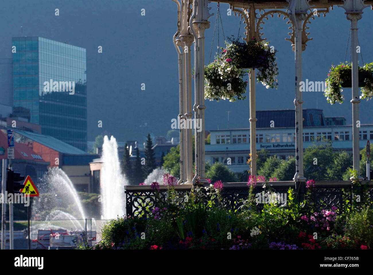 Water Fountain Bergen Norway High Resolution Stock Photography and ...