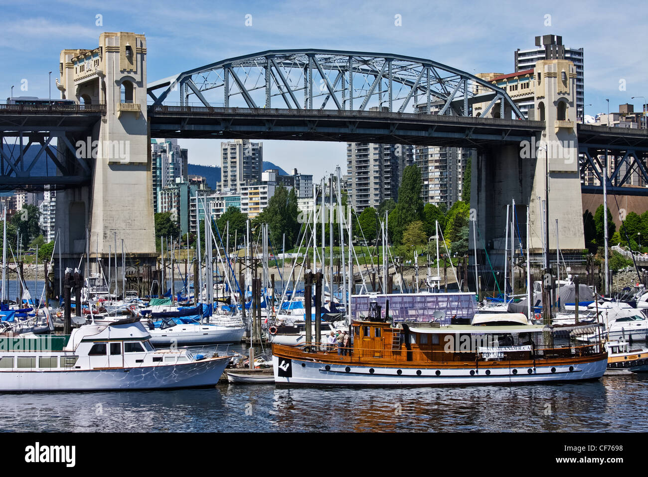 Vancouver's Burrard Bridge Stock Photo - Alamy